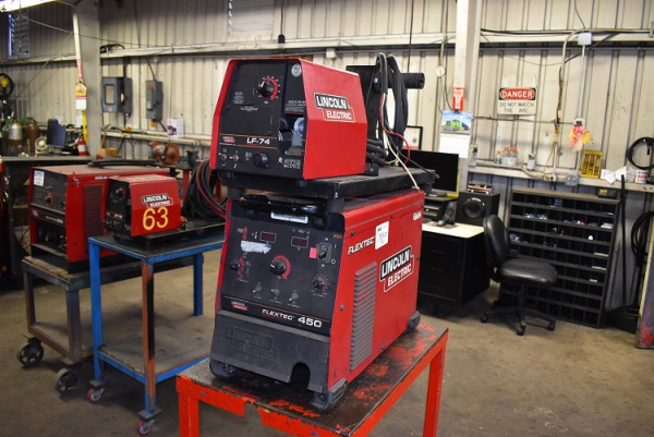 Lincoln Welding Equipment | Lincoln FlexTec 450 With Wire Feeder
