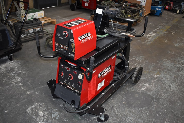 Lincoln Welding Equipment | Lincoln FlexTec 450 With Wire Feeder