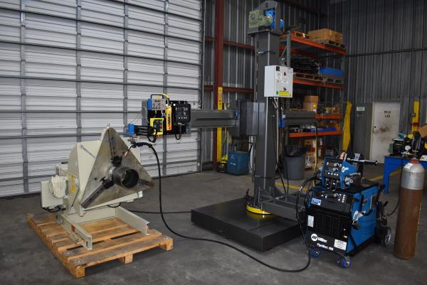 Profax | New Profax 6x6 Manipulator & Miller PipeWorx Welding System