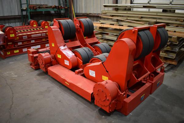 Used Koike Ransome 90-Ton Self Aligning Turning Rolls