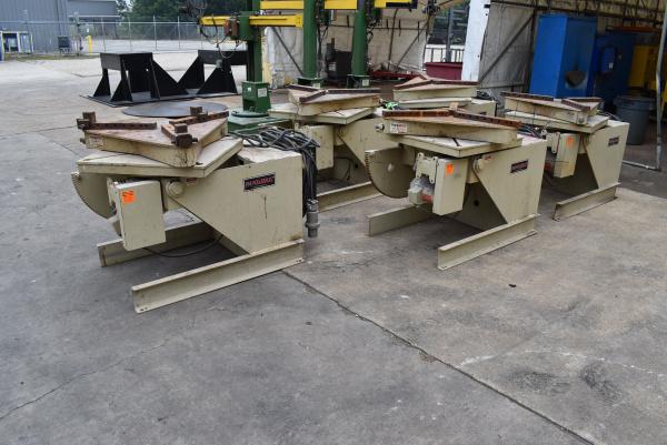 Pandjiris | Mitrowski Welding | Used Pandjiris 3,000 lb Positioner with ...