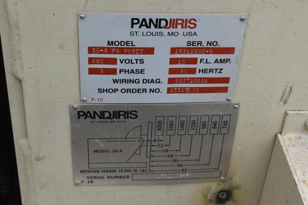 Pandjiris | Mitrowski Welding | Used Pandjiris 3,000 lb Positioner with ...