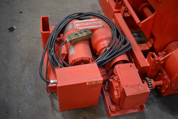 Used Koike Ransome 90-Ton Self Aligning Turning Rolls