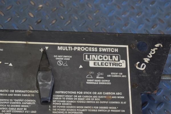 Lincoln Welding Equipment | Lincoln Multi Process Switch